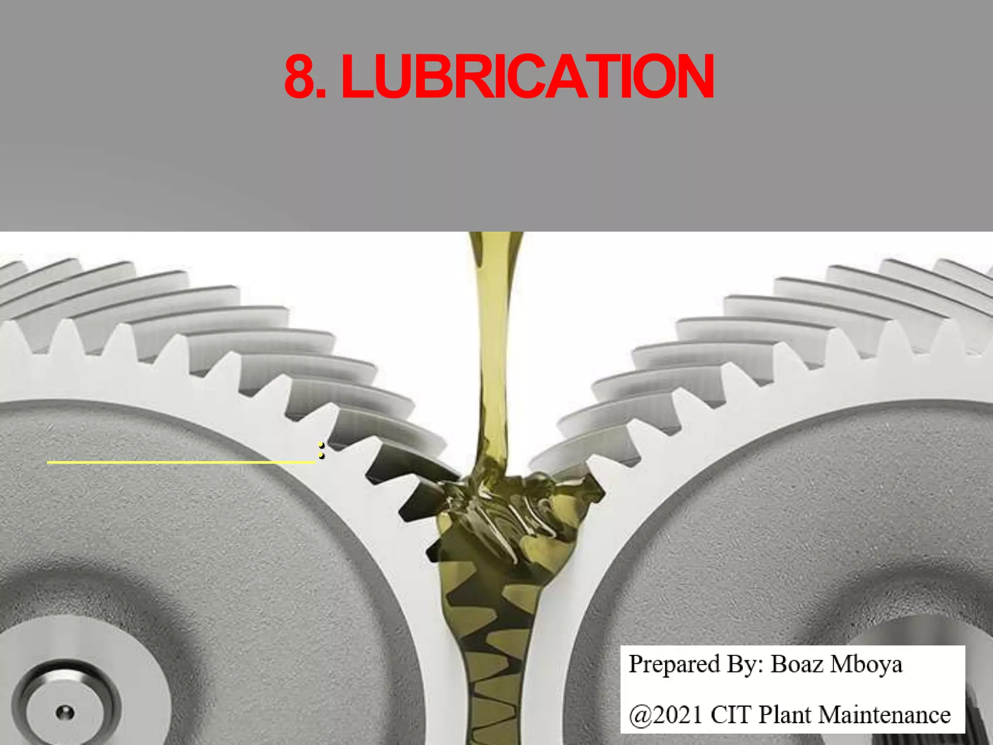 8. lubrication | PPT