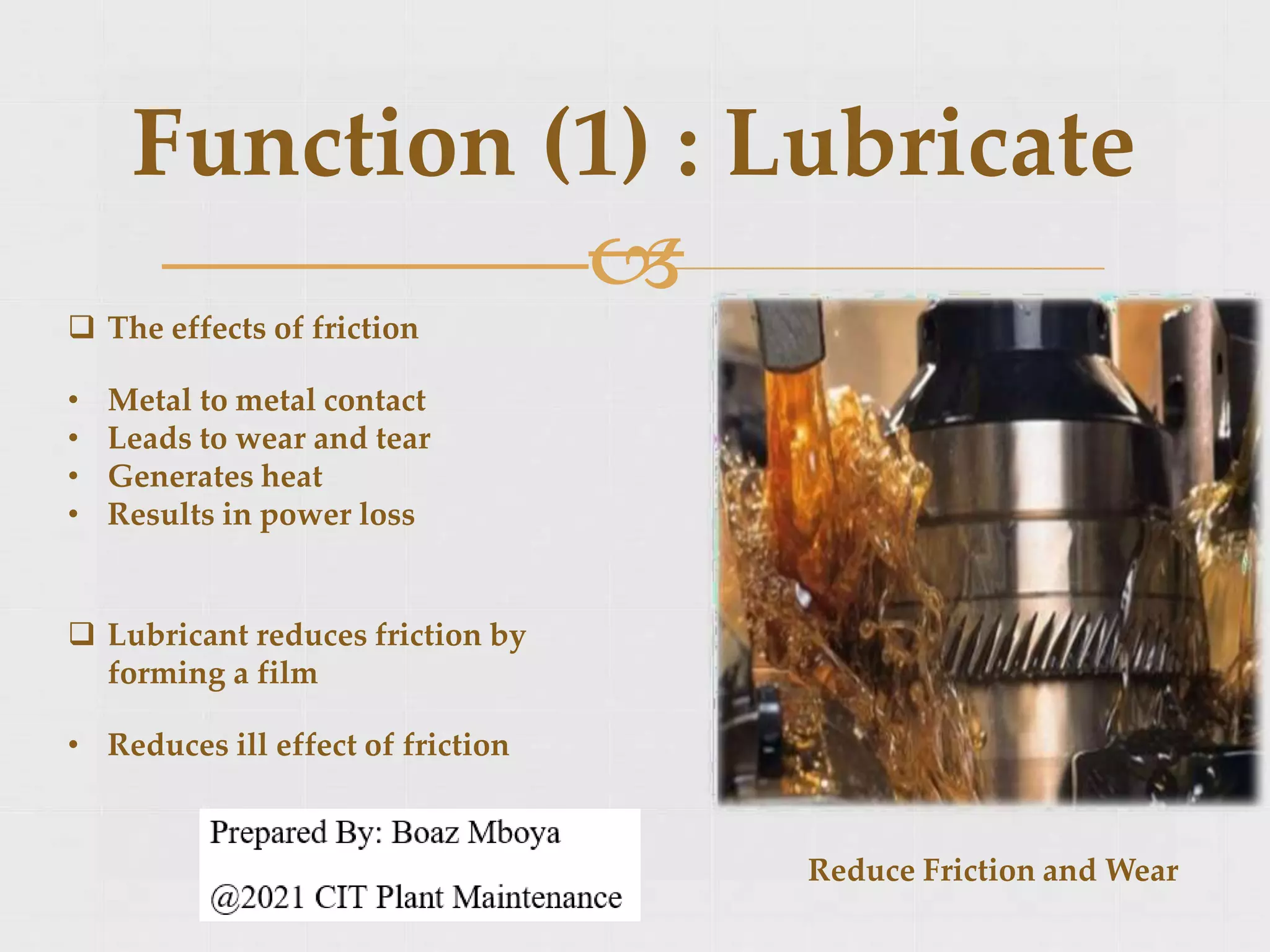 8. lubrication | PPTX