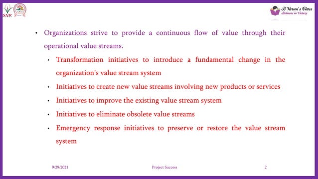 Project success | PPT