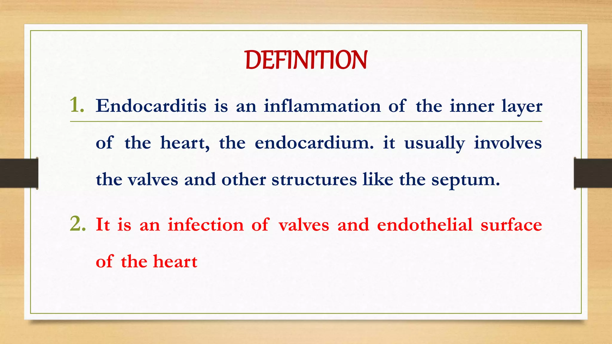 8.endocarditis | PPTX