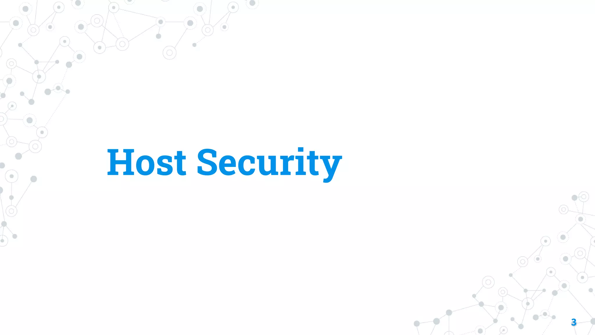 Compute Security - Host Security | PPT