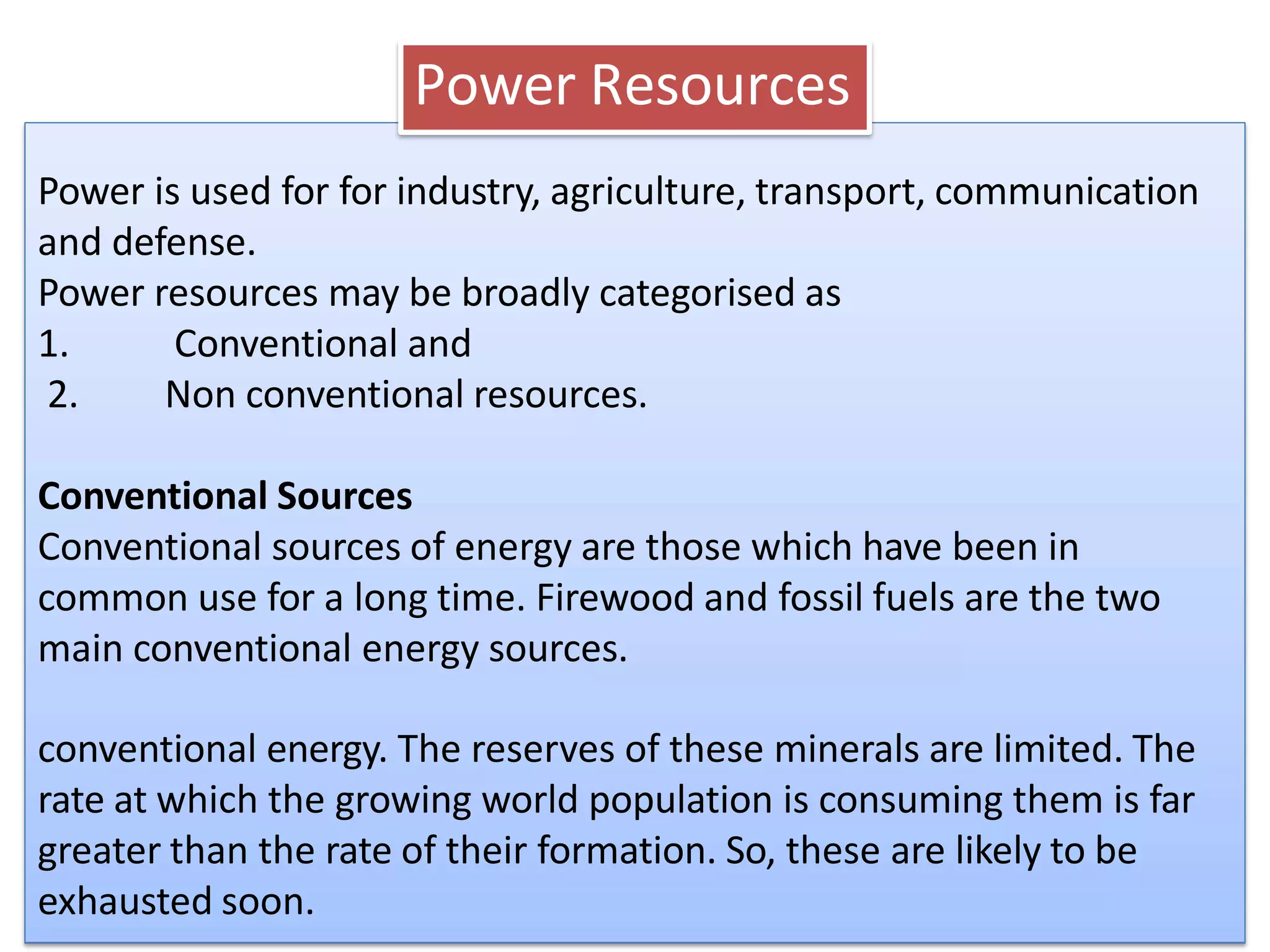 Chapter 3 - mineral and power resources - Class 8 | PPTX | Commodities | Economy