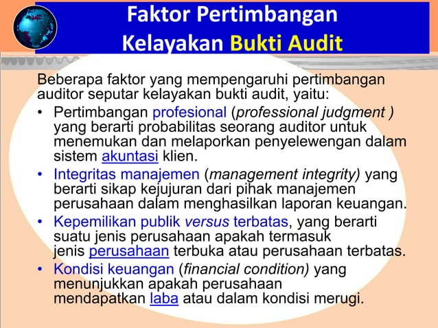 Bukti, Temuan, Kesimpulan dan Saran Audit _"AUDIT SISTEM MANAJEMEN" Training | PPTX