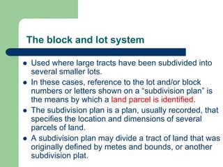 8. lecture 7 property description methods | PPT | Geography | Science