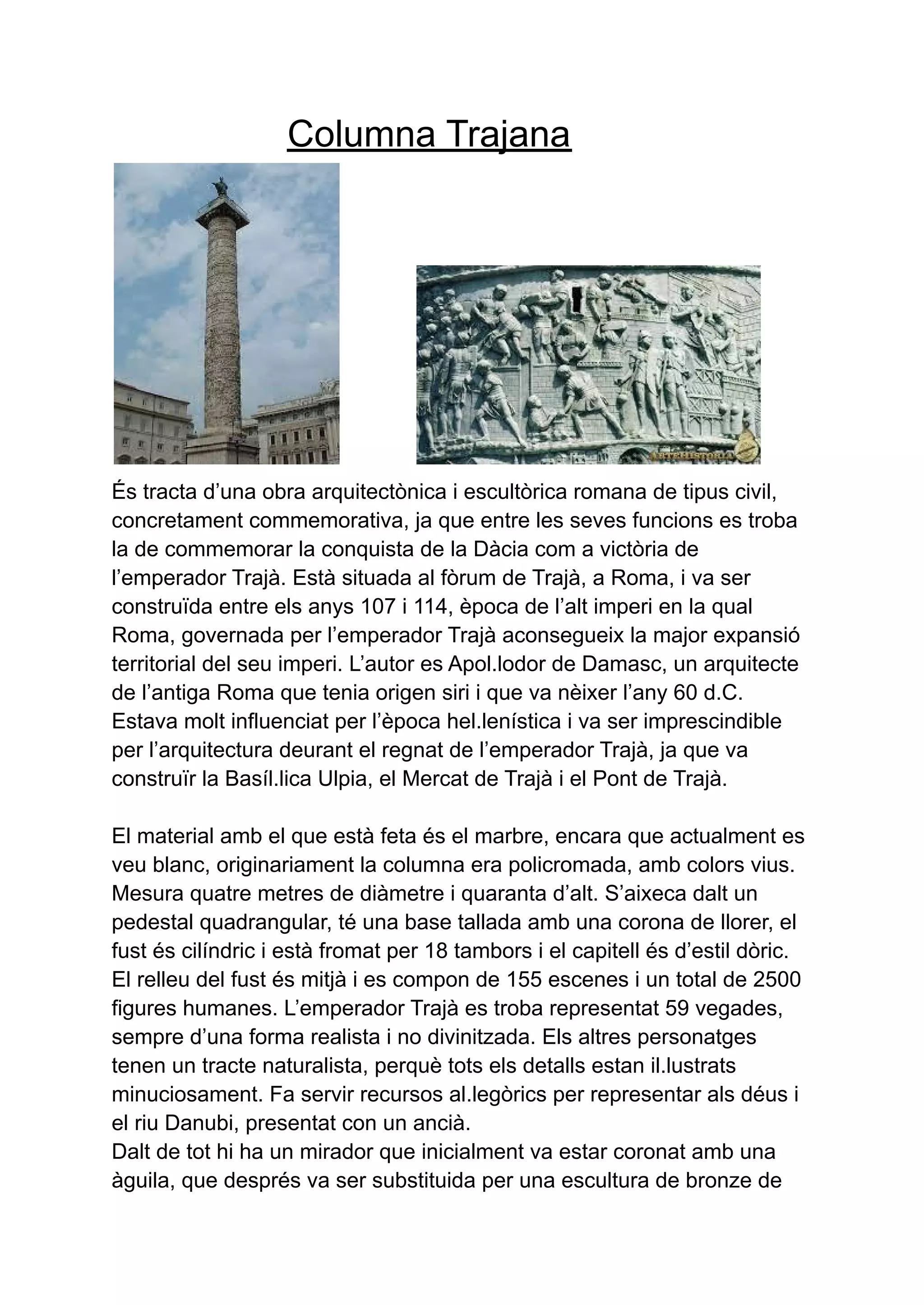8. columna trajana | PDF