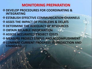 8. monitoring & control | PPT | Business | Business and Finance