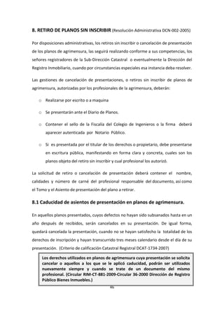 8.2-Guia Calificacion -Registro Inmobiliario-Sub Dirección Catastral ...