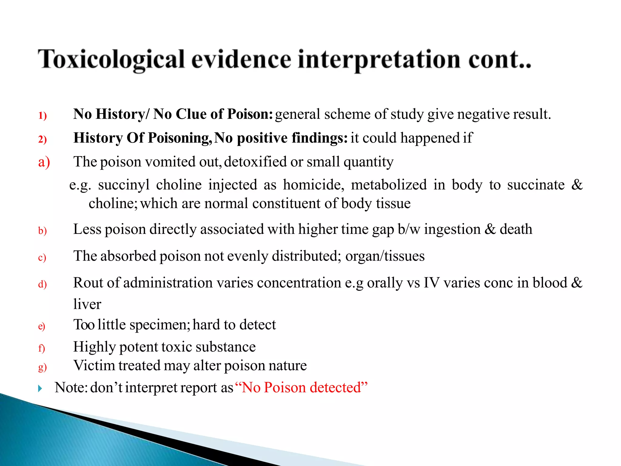 Toxicology and Toxicological Evidence.pptx