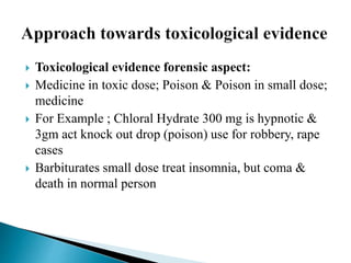 Toxicology and Toxicological Evidence.pptx
