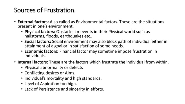 FRUSTRATION & CONFLICT- Psychology.pptx