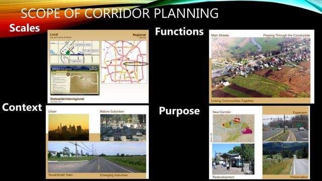 CORRIDOR-PLANNING-in-Transportation | PPTX | Civil Engineering Industry ...