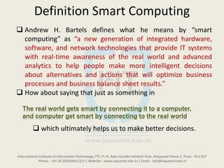 What Is Smart Computing? | PPTX