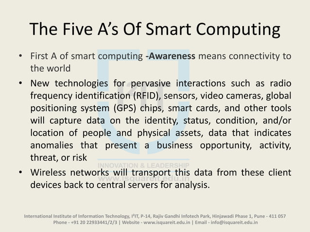 What Is Smart Computing? | PPTX