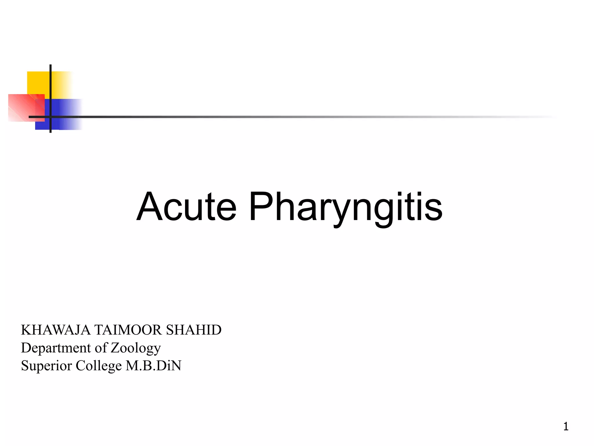 8. Acute Pharyngitis.pptx