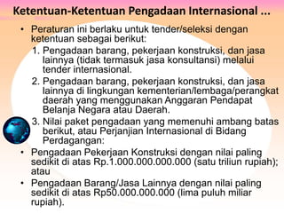 Perhitungan OE untuk Pengadaan Internasional _Pelatihan "Penyusunan HPS ...