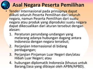 Perhitungan OE untuk Pengadaan Internasional _Pelatihan "Penyusunan HPS ...