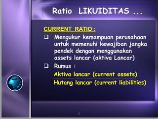 Teknik Pengukuran Kinerja Keuangan PERUSAHAAN _ BimTek "Penyusunan ...