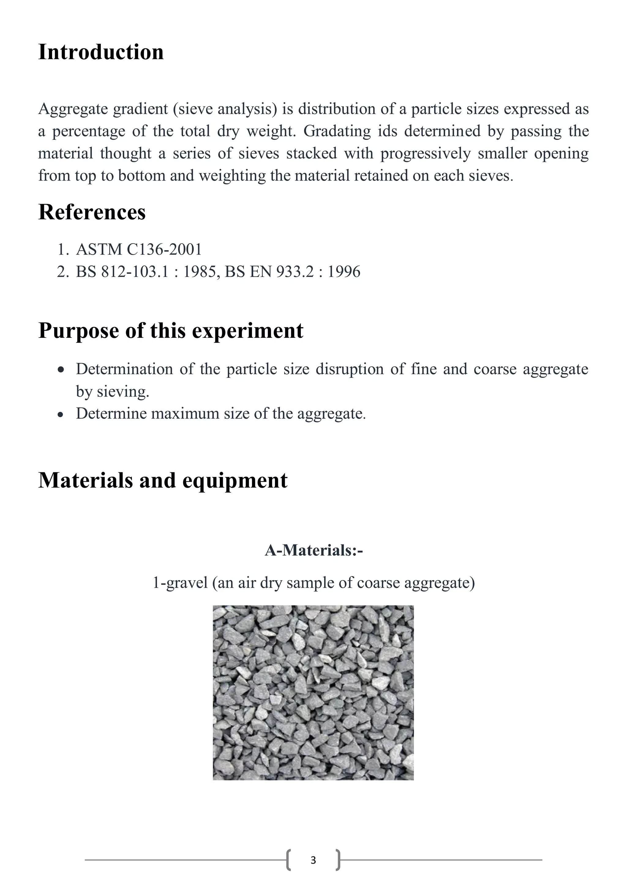 Sieve analysis of fine aggregate | PDF | Civil Engineering Industry | Industries