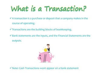 Bookkeeping.ppt | Business Accounting & Finance | Business