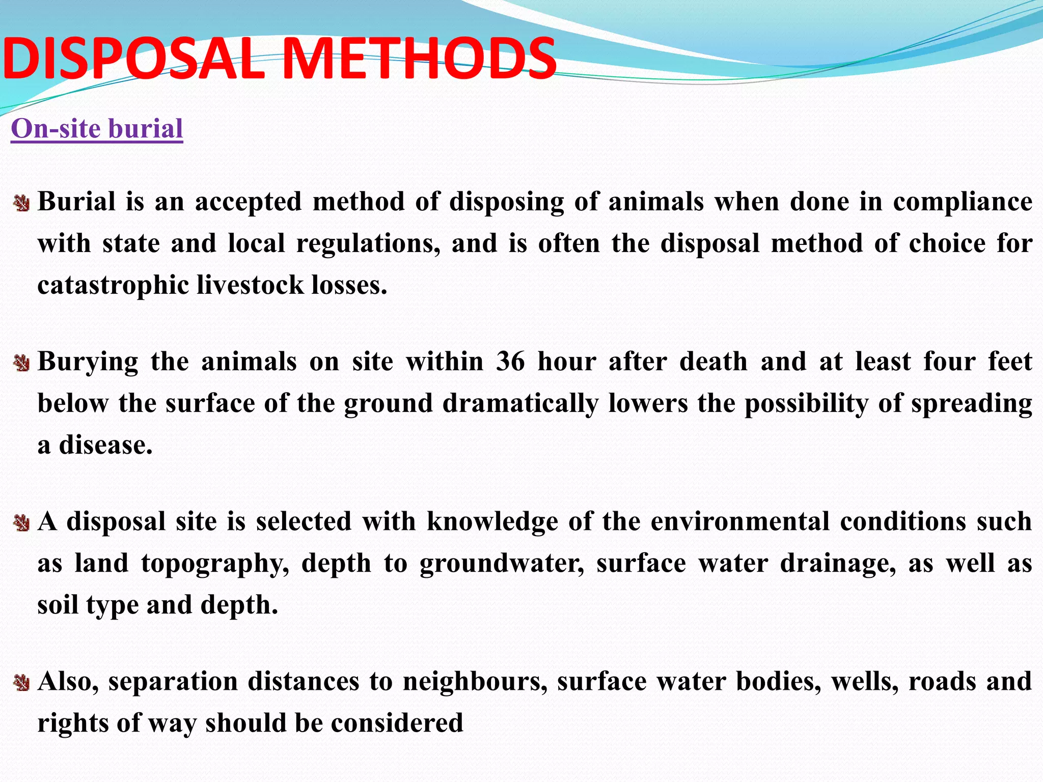 8.DISPOSAL OF ANIMAL CARCASSES DURING NATURAL DISASTERS final.pptx