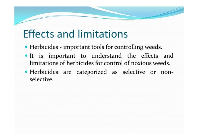 8.Principles of chemical weed control.pdf | Agriculture | Industries