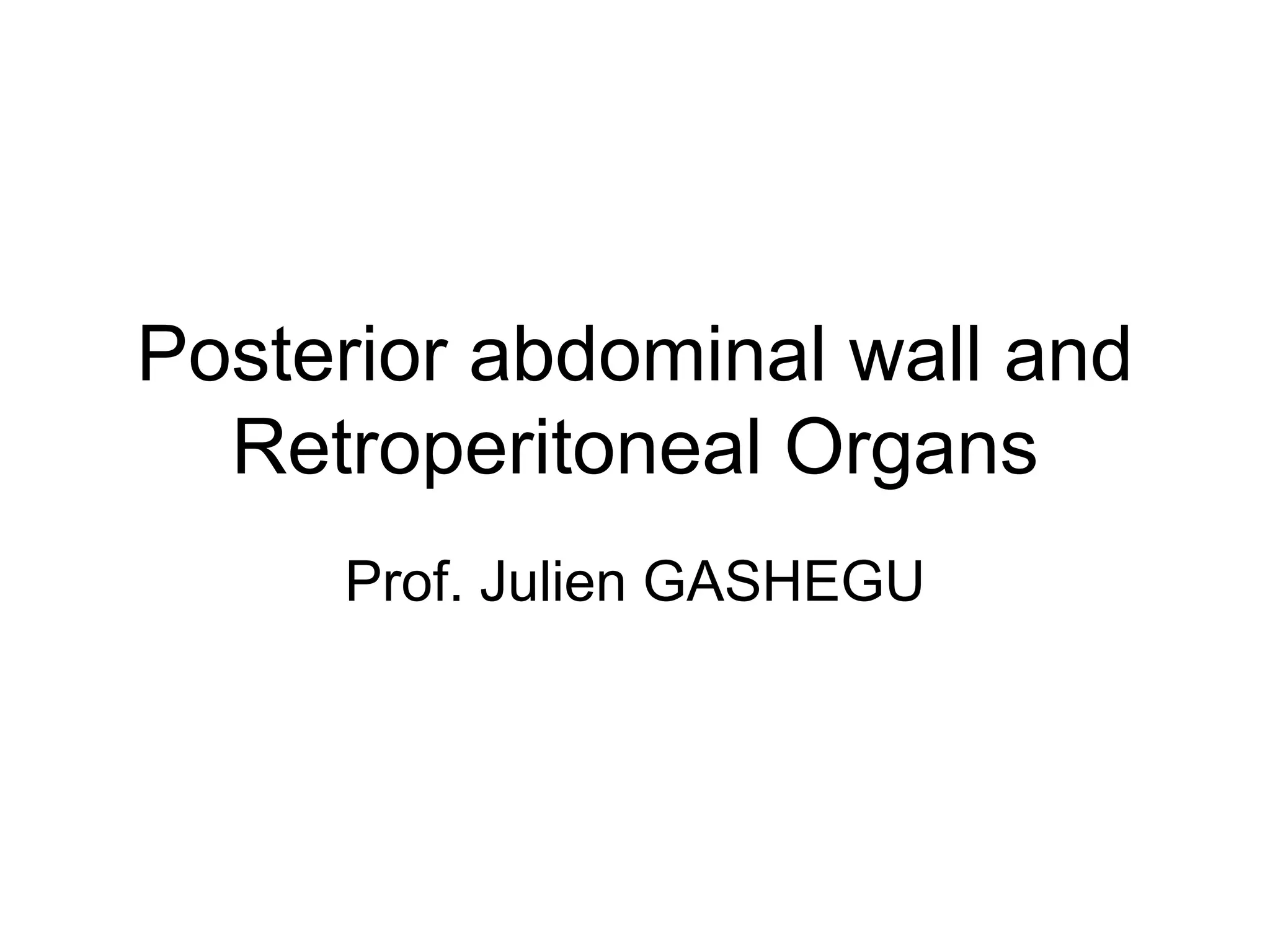 8.Posterior abdominal wall and Retroperitoneal Organs.pptx