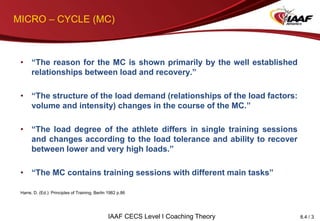 8.4 COR Training Planing - Microcycle.pptx