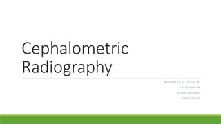 8. Cephalometric Radiography.pptx