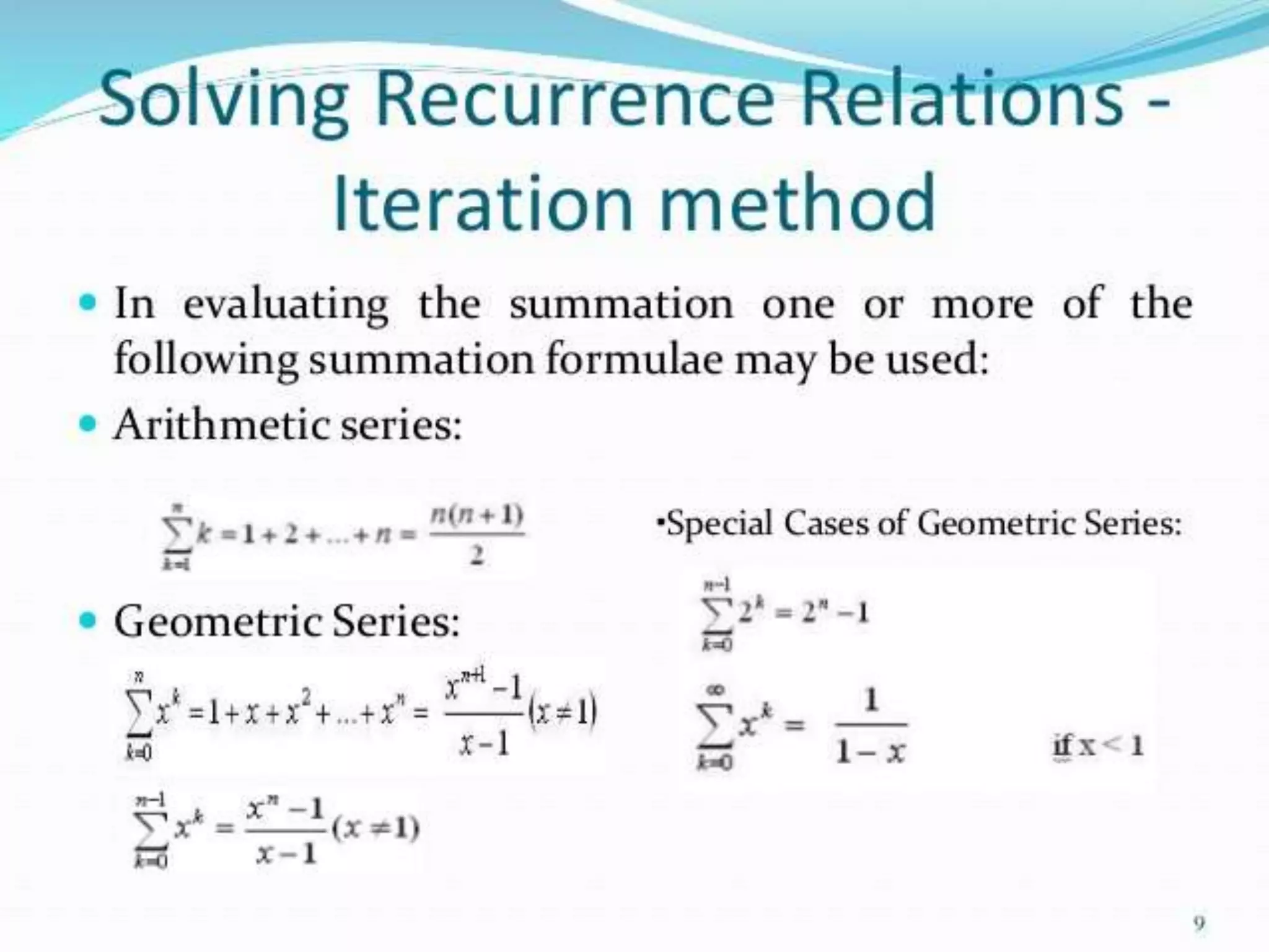 8.-DAA-LECTURE-8-RECURRENCES-AND-ITERATION-METHOD.pdf