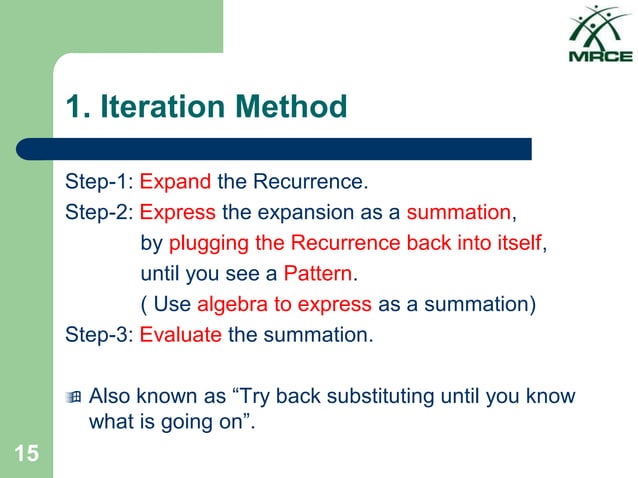8.-DAA-LECTURE-8-RECURRENCES-AND-ITERATION-METHOD.pdf