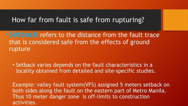 8.-Ground-rupture.pptx | Geology | Science