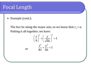 8.1 The Ellipse | PDF