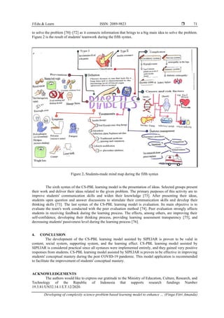 Developing complexity science-problem based learning model to enhance conceptual mastery | PDF