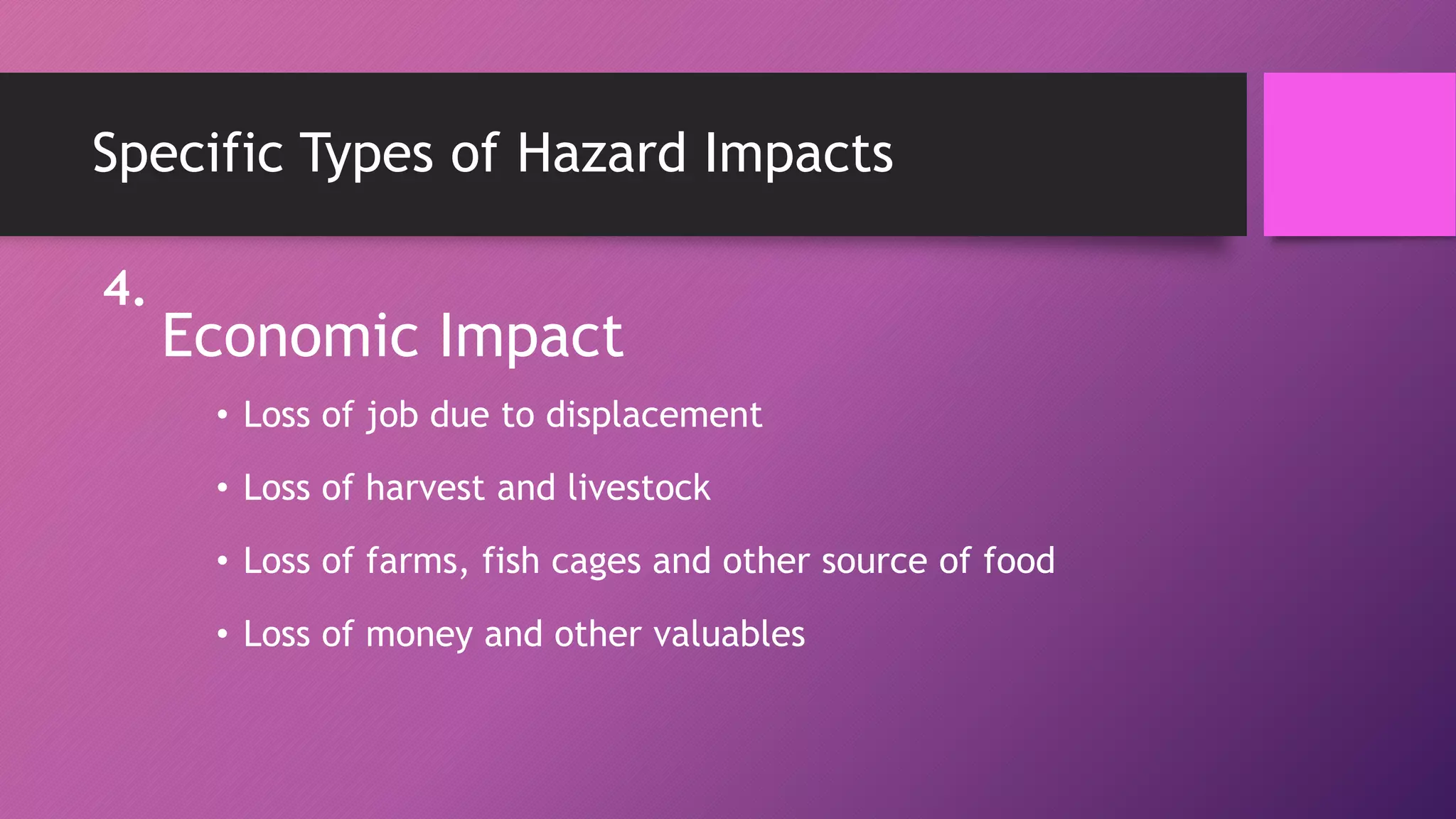 Hazard: Its Impact, Identification and Risk Assessment | PPTX