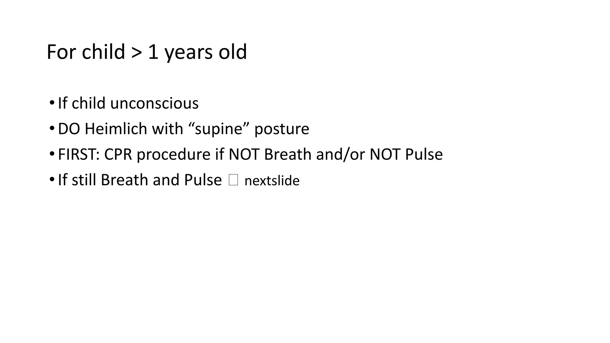 First aid Foreign object obstruction.pdf