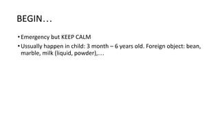 First aid Foreign object obstruction.pdf