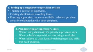 Supervision in Health | PPTX