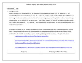8. Flowers for Algernon. lesson - Anthology.docx