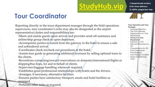 8. Tour Operators And Tour Packages | PDF