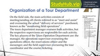 8. Tour Operators And Tour Packages | PDF