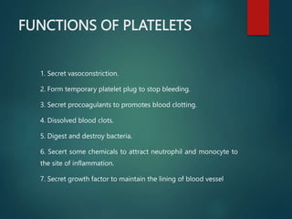 Composition & Functions of Blood.ppt | Free Download