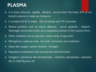 Composition & Functions of Blood.ppt