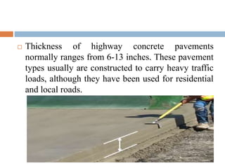 Regid pavement 8.pptx | Civil Engineering Industry | Industries