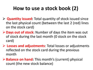 8. STOCK BOOKS.pptx