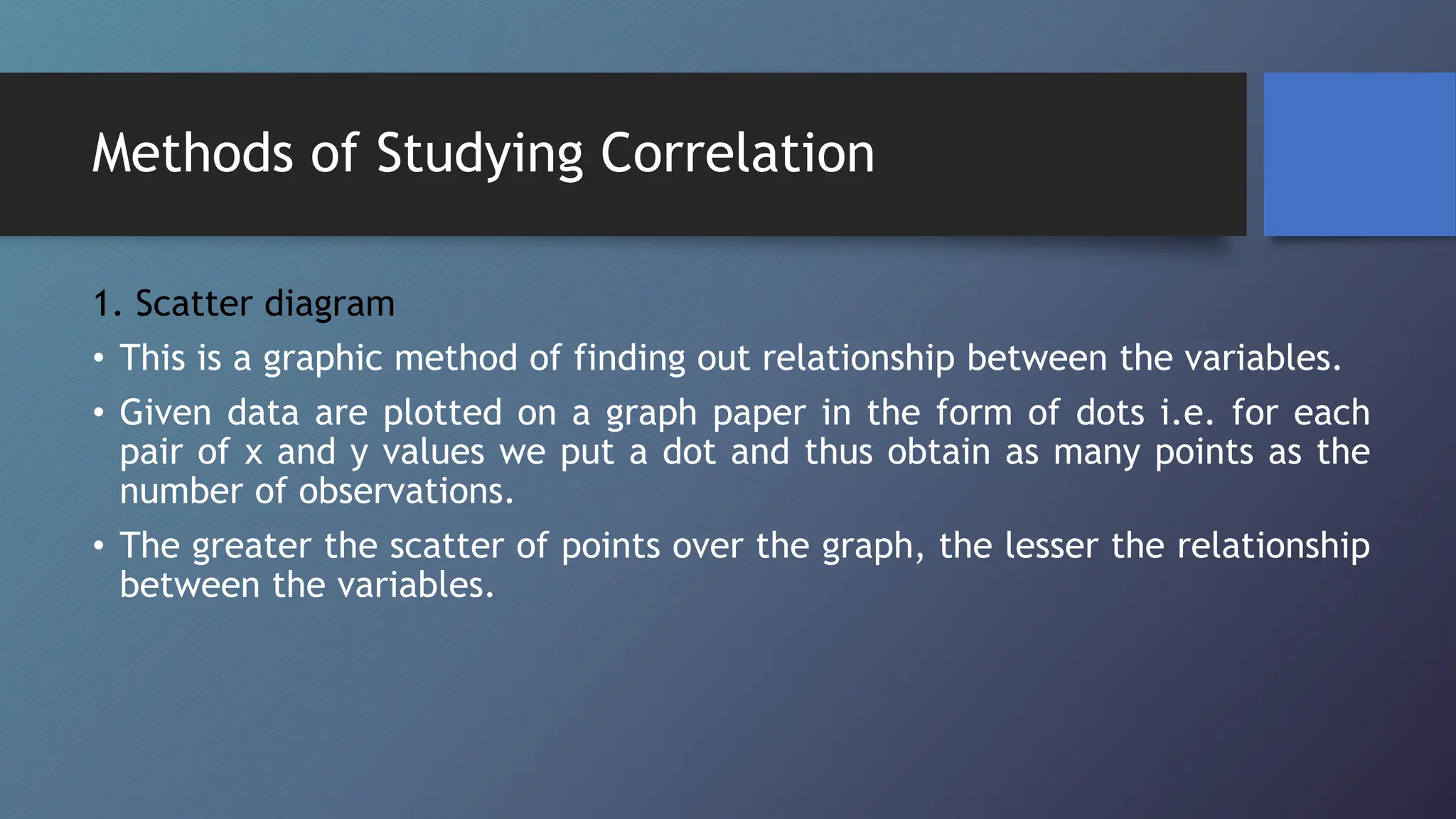Biostatistics Correlation Explanationpptx Physics Science
