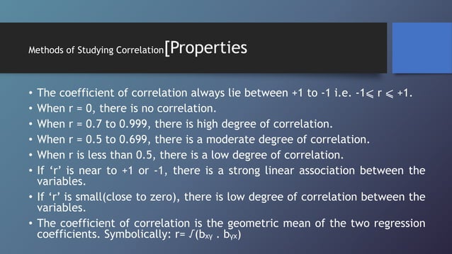 Biostatistics - Correlation explanation.pptx | Physics | Science