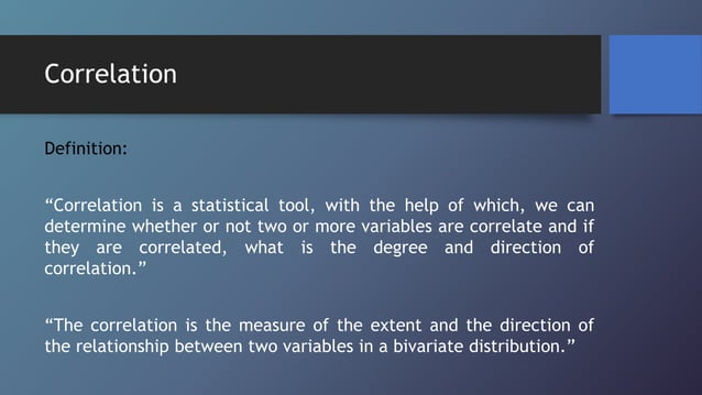 Biostatistics - Correlation explanation.pptx | Physics | Science