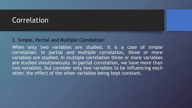Biostatistics - Correlation explanation.pptx | Physics | Science