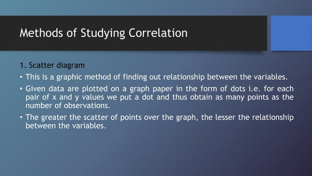 Biostatistics - Correlation explanation.pptx | Physics | Science