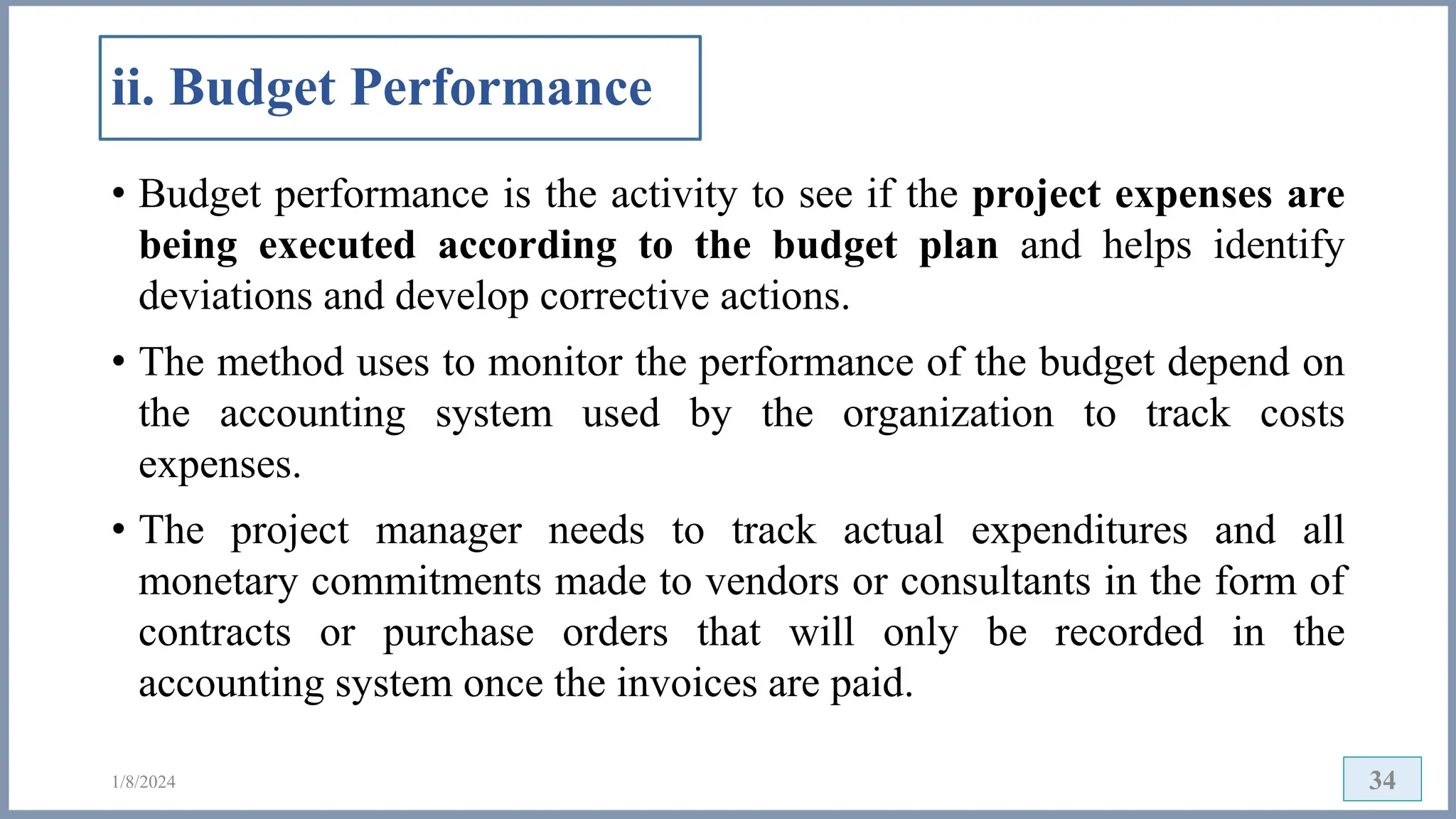 Project Budgeting | PPTX